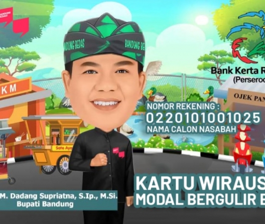 Pemkab Bandung Luncurkan Kartu Wirausaha Modal Bergulir BEDAS. Pemkab Bandung Luncurkan Kartu Wirausaha Modal Bergulir BEDAS.